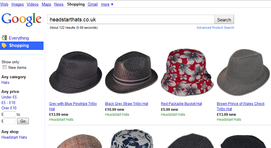 Headstart Hats: August 2010