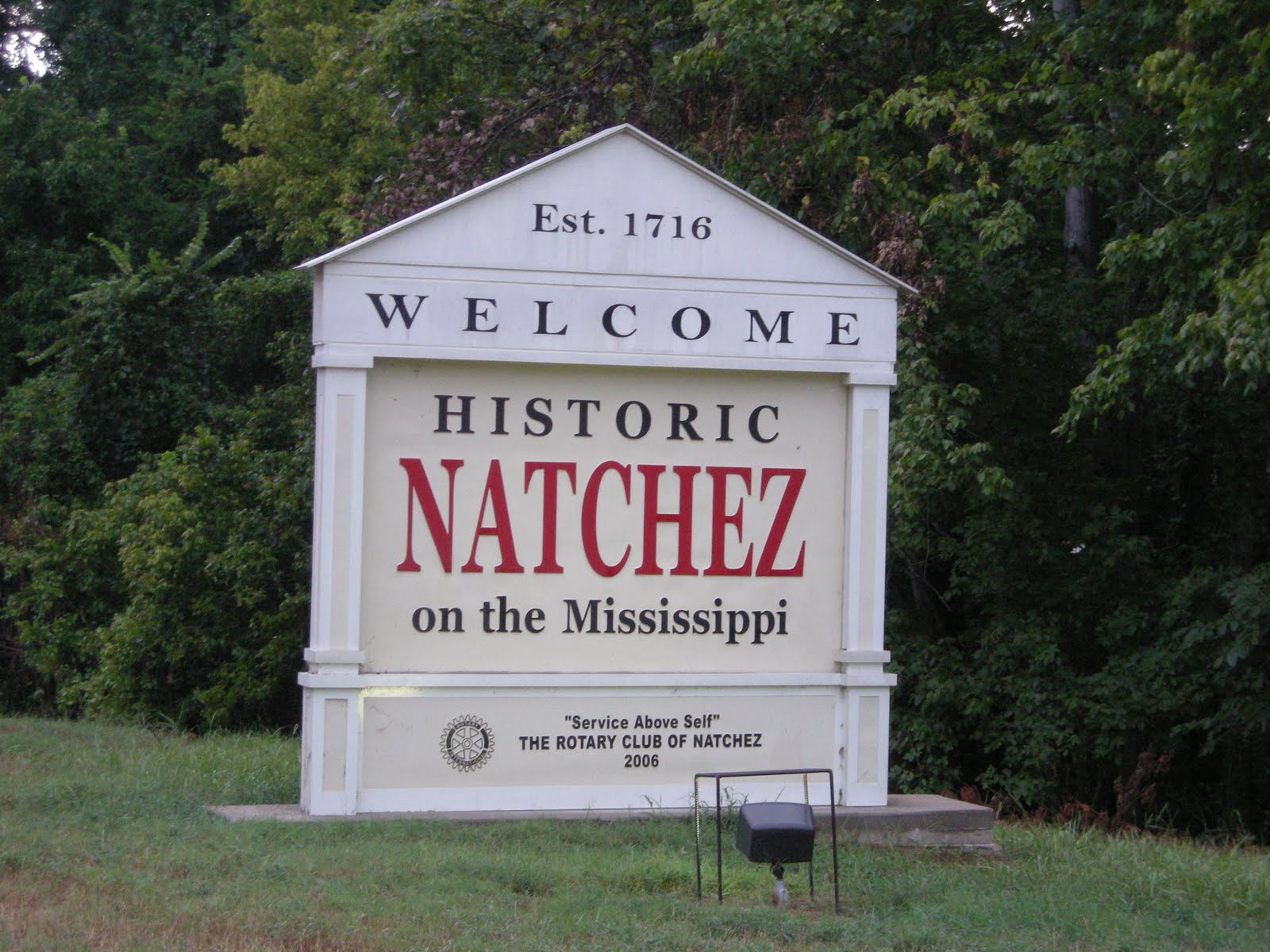 ADVENTURES IN A BIG LAND: Natchez, Mississippi, Aug. 2007