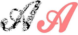 Crafts and Love: Curly Damask Alphabet is finished...