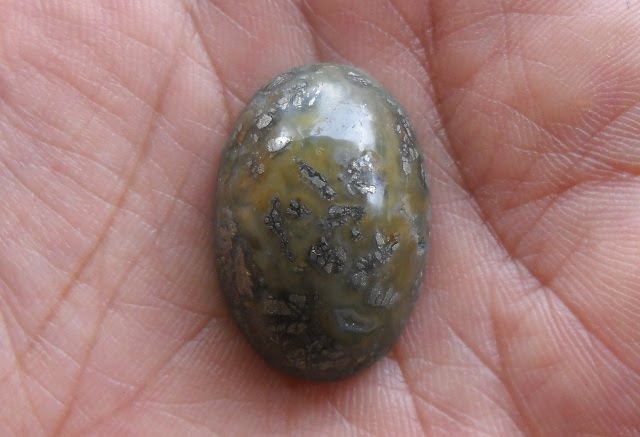 Lapak Batu Antik ( LBA ): AK41- Batu Akik Pasir Perak_SOLD