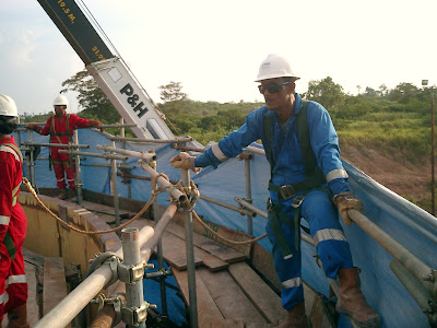 PT Cipta Mulia Semesta: Team CMS sedang Erection Rafter Tank T31 ...