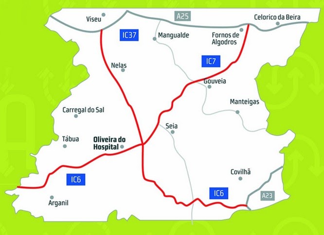 Olhar NOGUEIRA do CRAVO: Traçados do Futuro IC6 e IC7