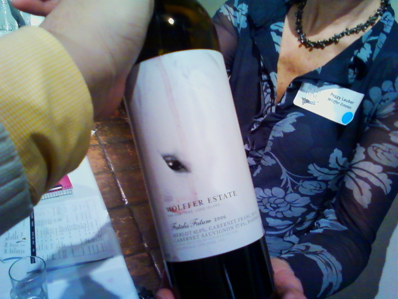 East Coast Wineries: Wolffer Estate Fatalis Fatum 2006