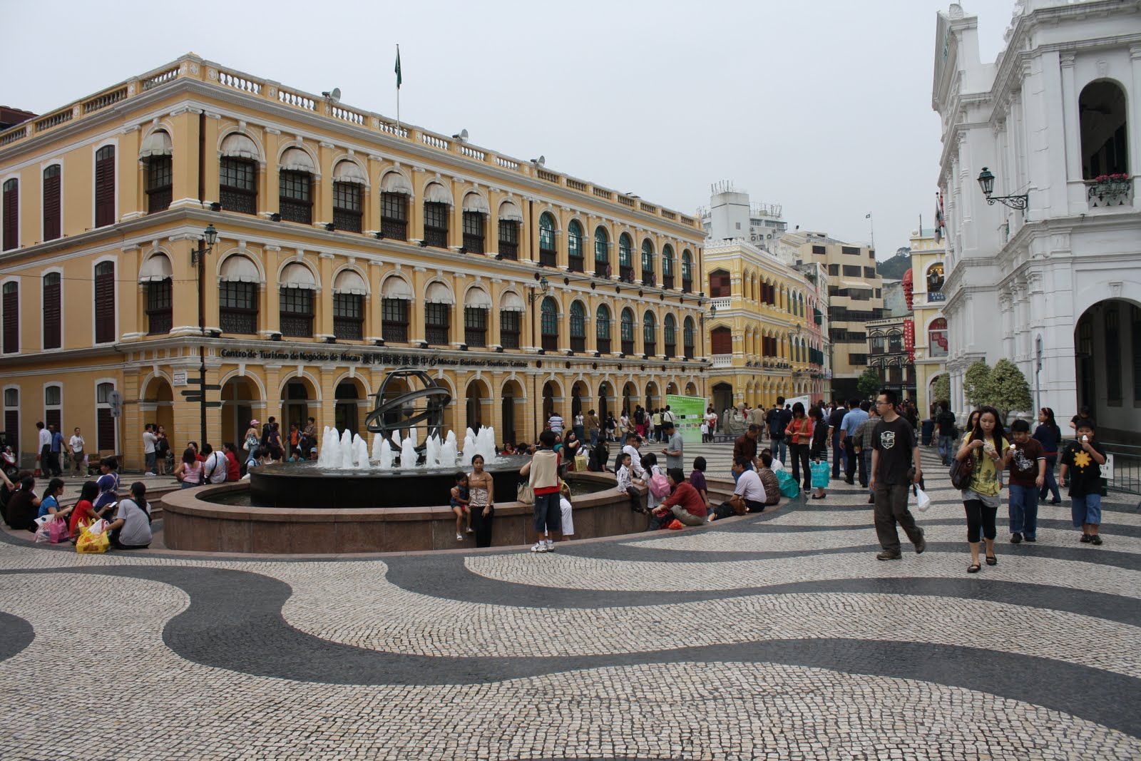 Unesco World Heritage sites: Heritage sites of Macau-Senado Square