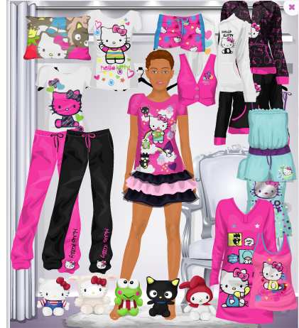 stardoll para todos: ropa de hello kitty