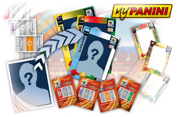 vendendo arte, comprando marca: My Panini - Seu álbum personalizado