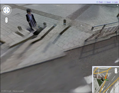 Ghostly Evidence: A ghost has been seen on Google Map’s Street View!