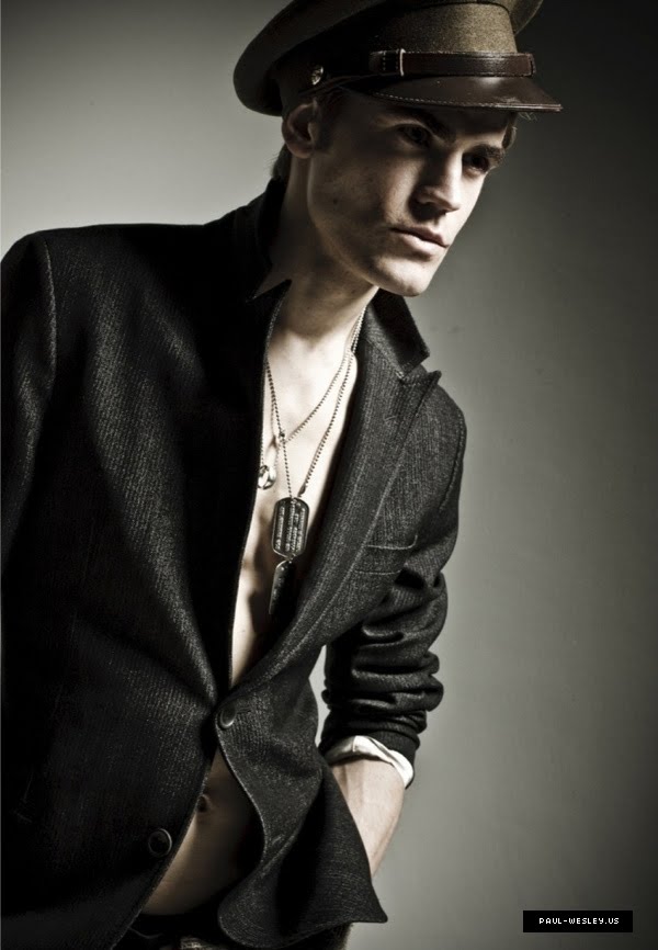 lookin like a superstar.: Paul Wesley by Mark Liddell