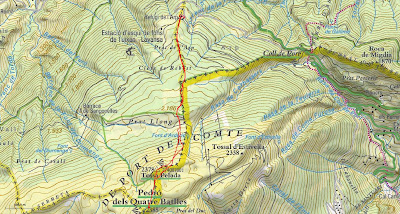 De punta a punta: Pedró dels Quatre Batlles (2.385 m.): raketada ...