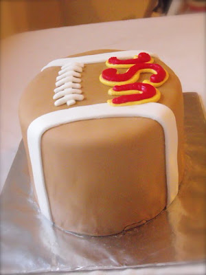 Cakes by Candace: USC Football Cake