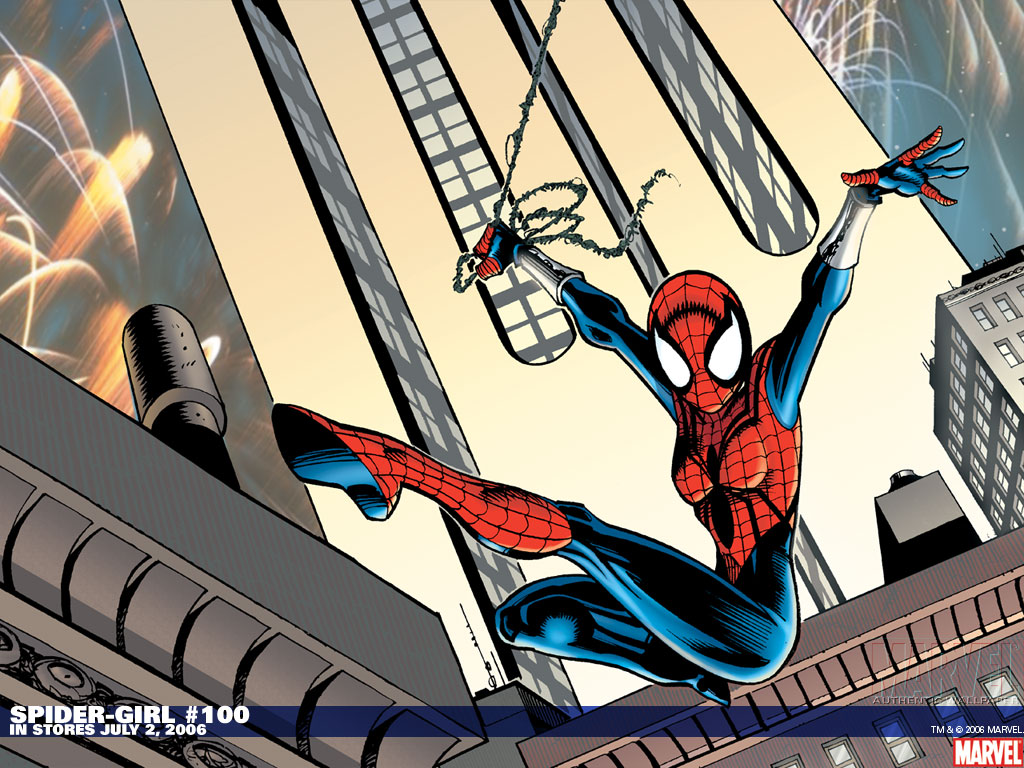 Bill's Backgrounds: Spider-girl