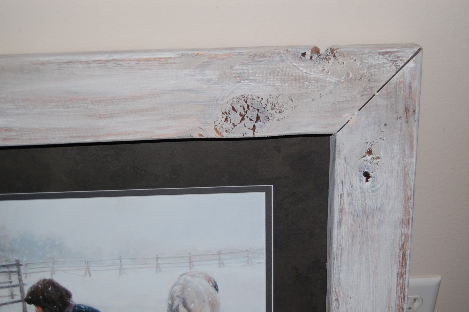 Furniture Fix: Whitewash Painting