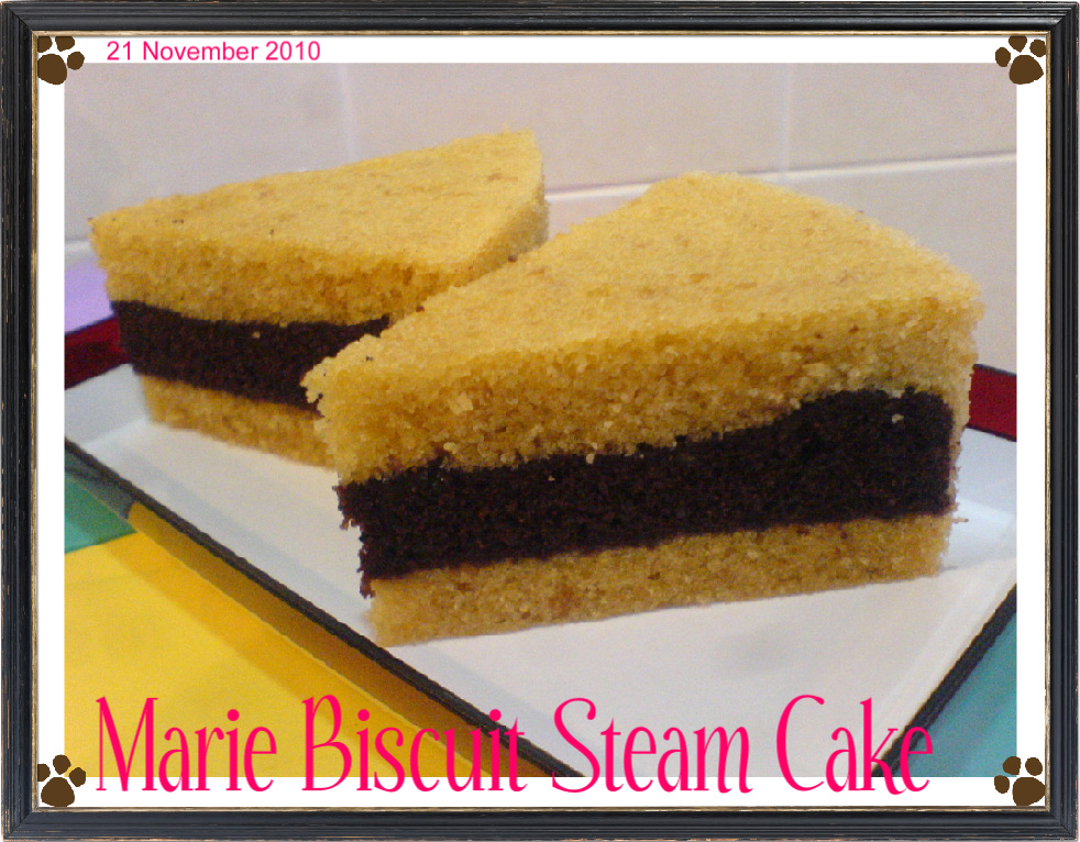 Sweet Potatoes : MARIE BISCUIT STEAM CAKE