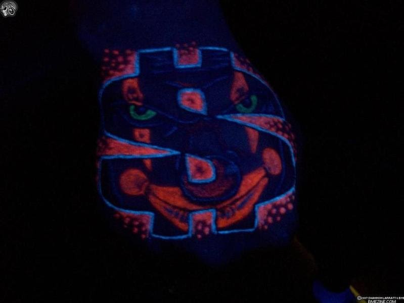 Free Tattoo Designs : Florescent tattoo