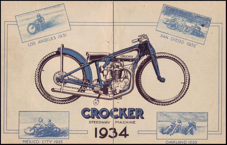 Moto Freako: CROCKER SPEEDWAY BIKES 1931-34