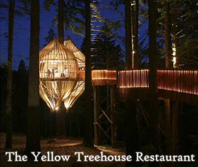 Full of Entertainment: The yellow treehouse restaurant