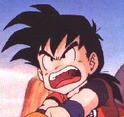 Personajes Saiyan en la diferentes sagas: Saga Saiyan (Gohan niño)