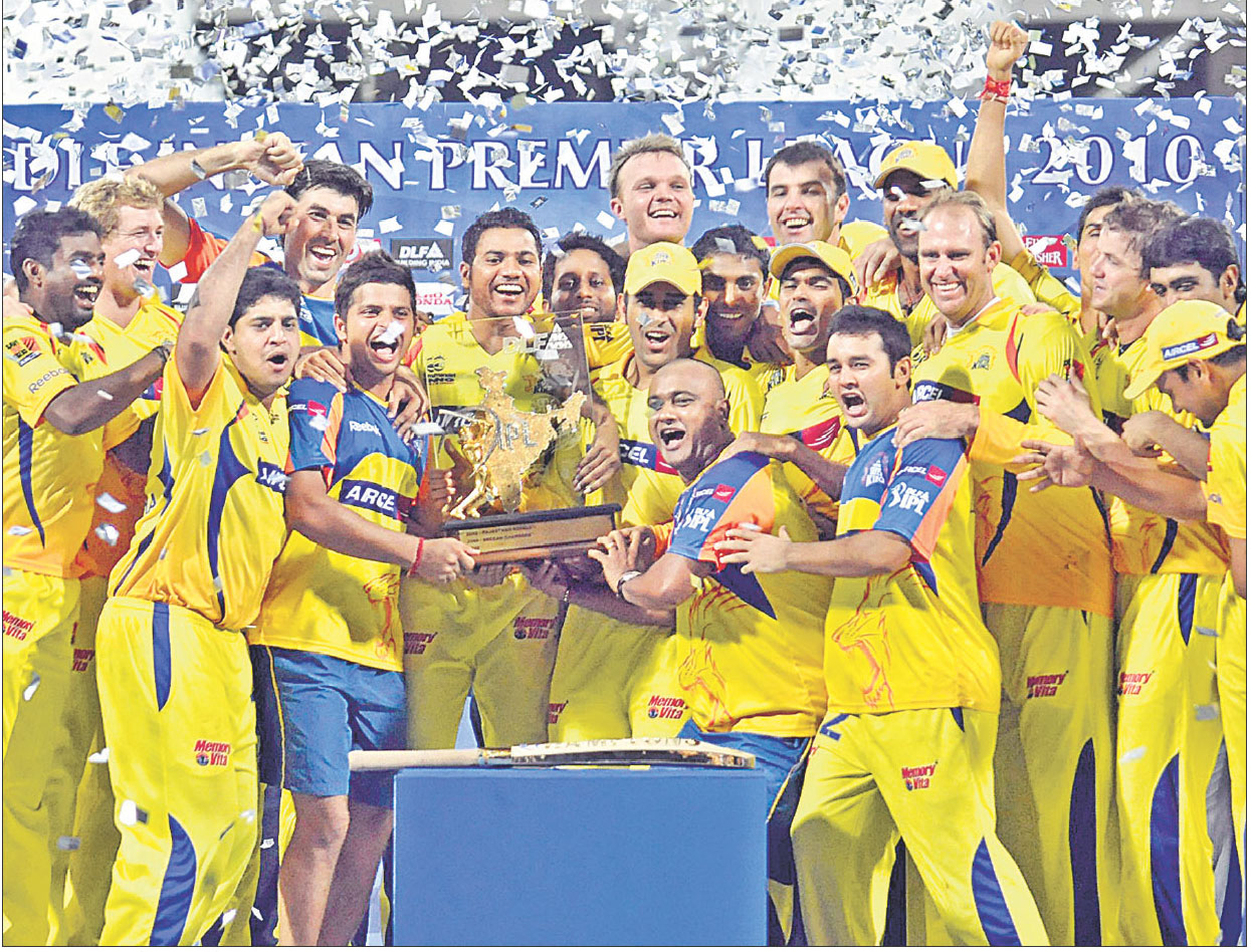 C7: Congrats to IPL 3 winner - chennai super kings