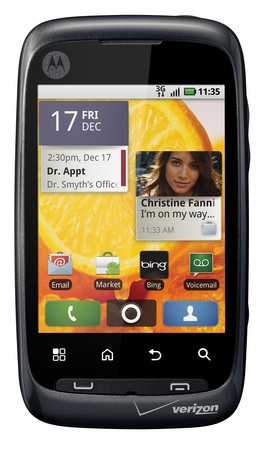 Verizon Introduces Motorola CITRUS-Specifications and Prices ~ Latest ...