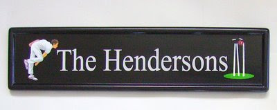 Pictorial House Signs from Yoursigns Ltd: Rectangular house name sign ...