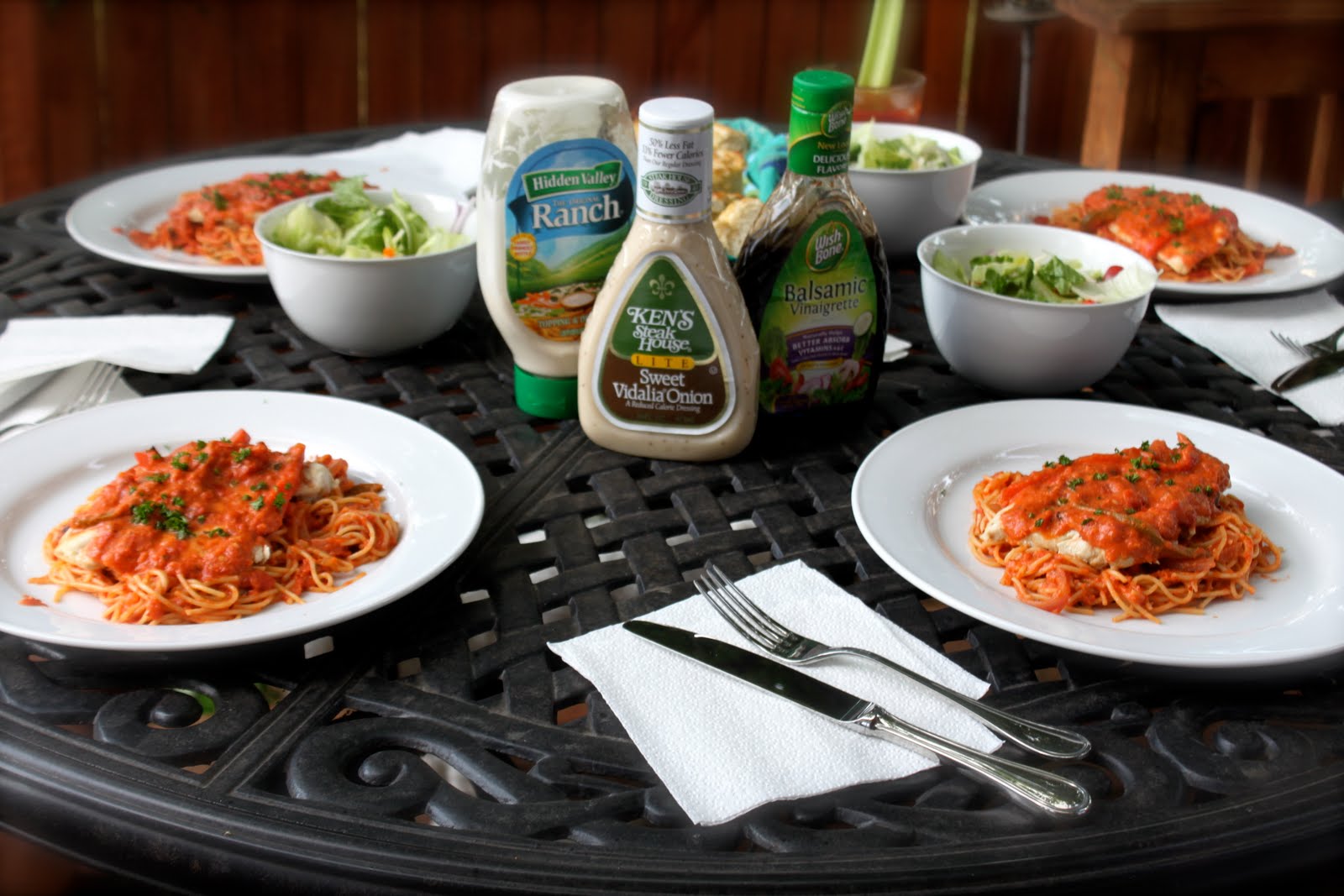 The Tempting Pepper: Pink Vodka Sauce with Fresh Chicken and Spaghetti