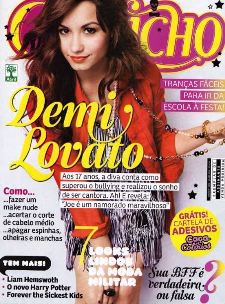 Demi Lovato: Demi é a nova capa da Capricho