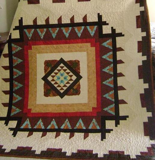Northern Deb Quilts: Working on a new southwest quilt pattern....