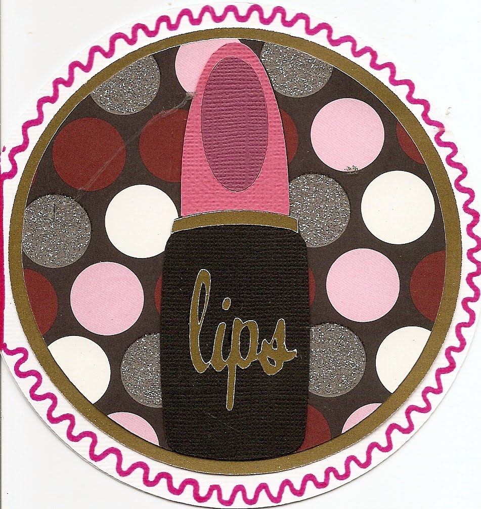 Confessions of a Scrapaholic: Lipstick Card