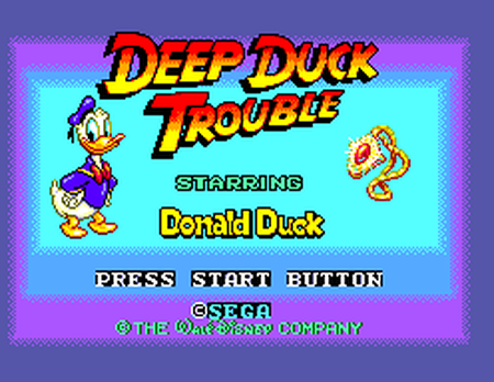 SHUGAMES !: Deep Duck Trouble (Master System)