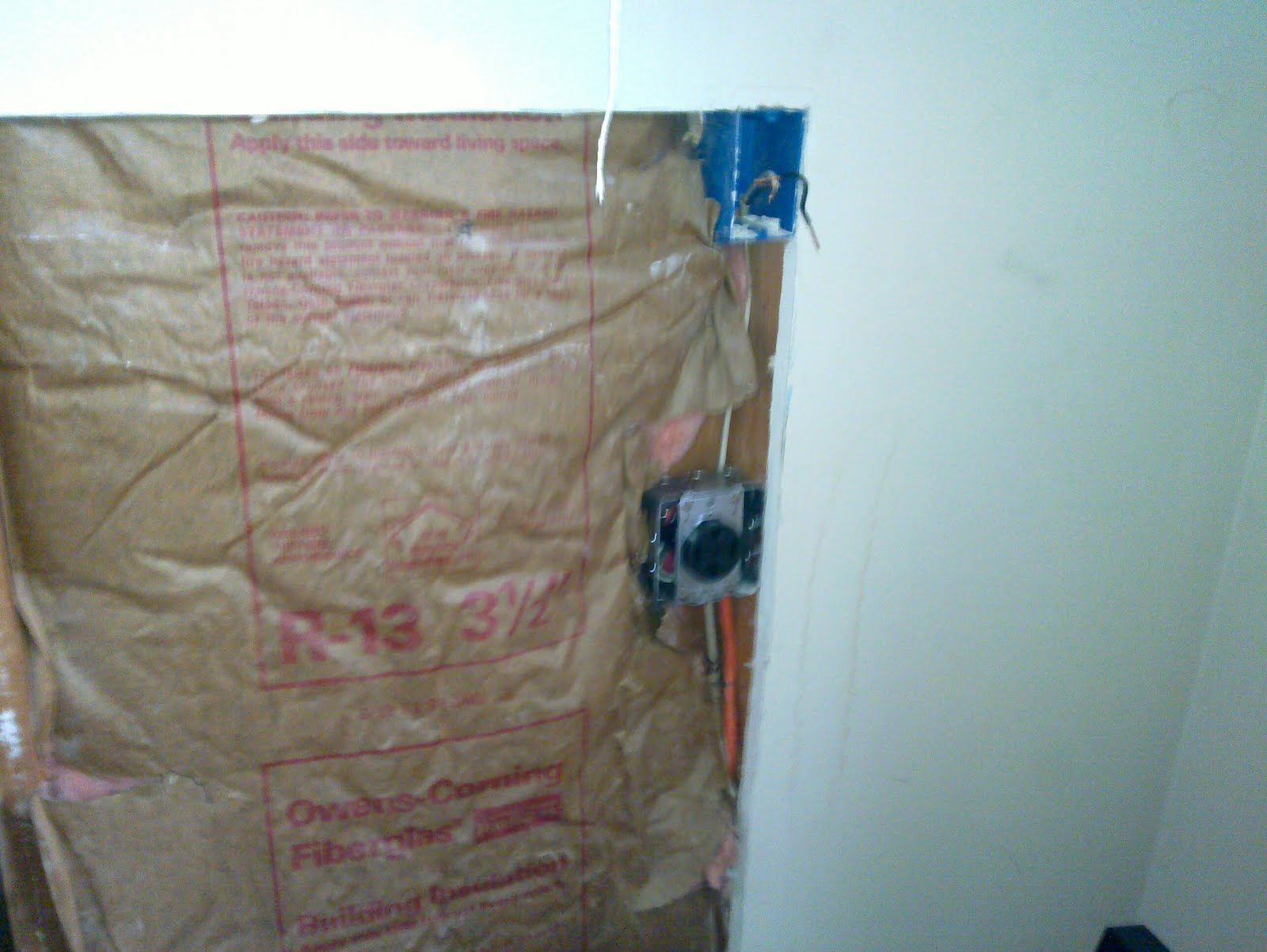 Ian's Blog: Dryer Outlet Installation
