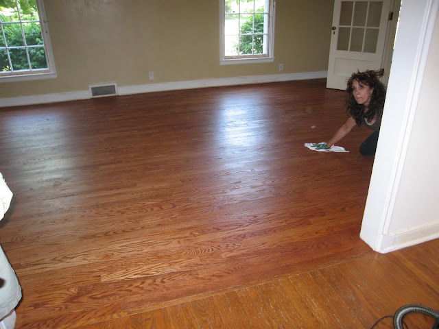 Russet Street Reno: How to OWN your ugly wood floors