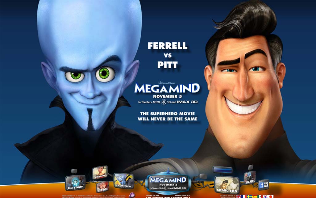 Retro Blog TV: MEGAMIND EL SUPER VILLANO MOVIE WALLPAPERS