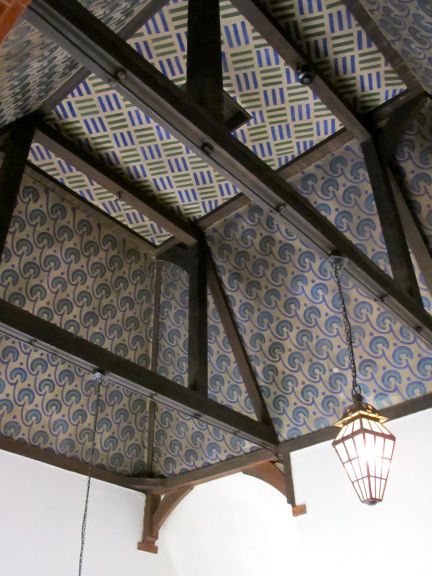 William Morris Fan Club: Red House Ceilings