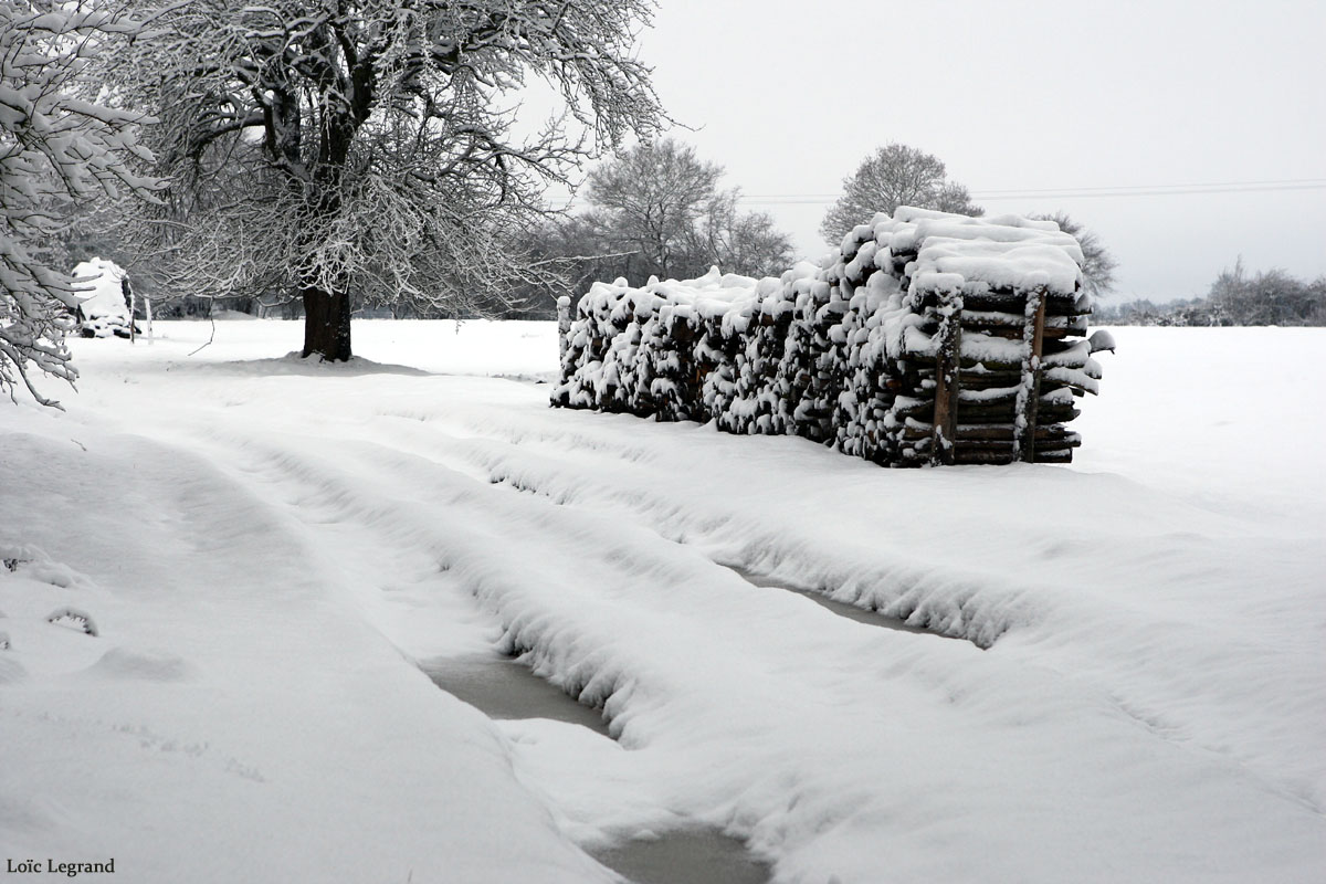 LA BAZOCHE GOUET: La Bazoche Gouet Paysages de neige LA BAZOCHE GOUET: La Bazoche Gouet Paysages de neige