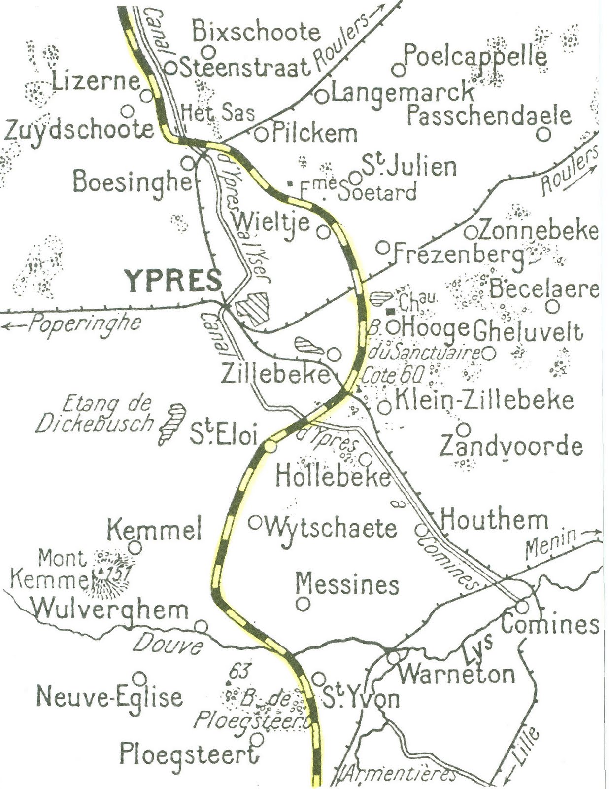 CEF WW1 Soldier Richard Regan: April 2010