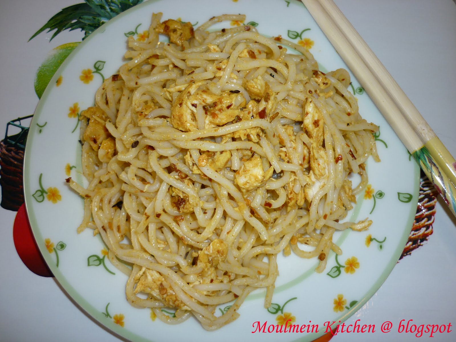 Moulmein Kitchen: Simple nan gyi thoke