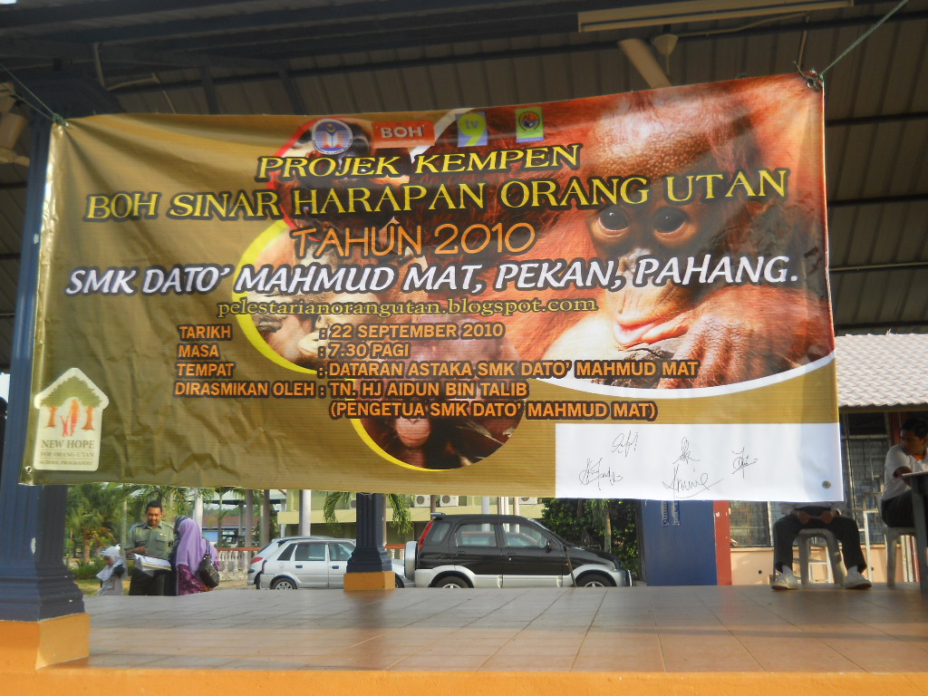 Pelestarian Orang Utan: Majlis Pelancaran