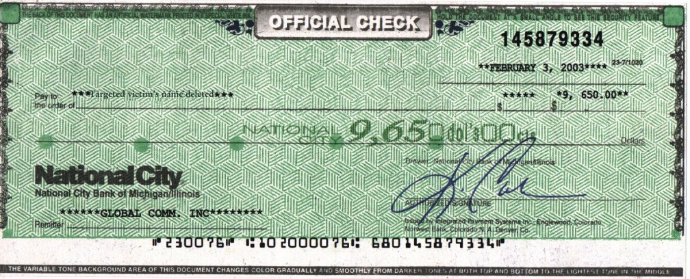 PiNaysaAmerika: Divine Justice 3- Forensic Accounting- Check the Check