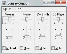 Shrink the Windows XP Volume Control
