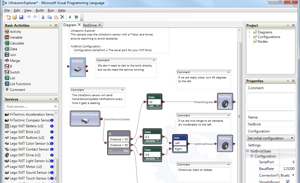 Microsoft's Robotics Developer Studio Info