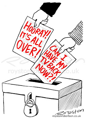 Royston Cartoons: Election day cartoon