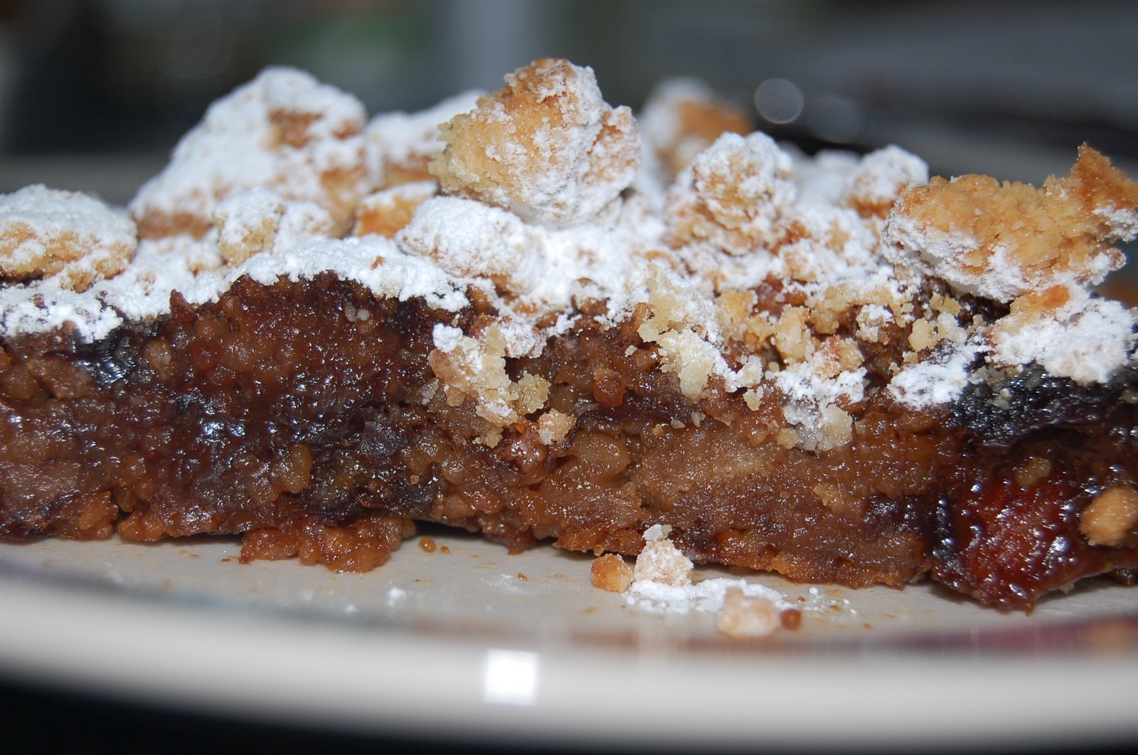 Chef Jeenas food recipes: Prune Pudding Recipe with Almond Crumble Top ...