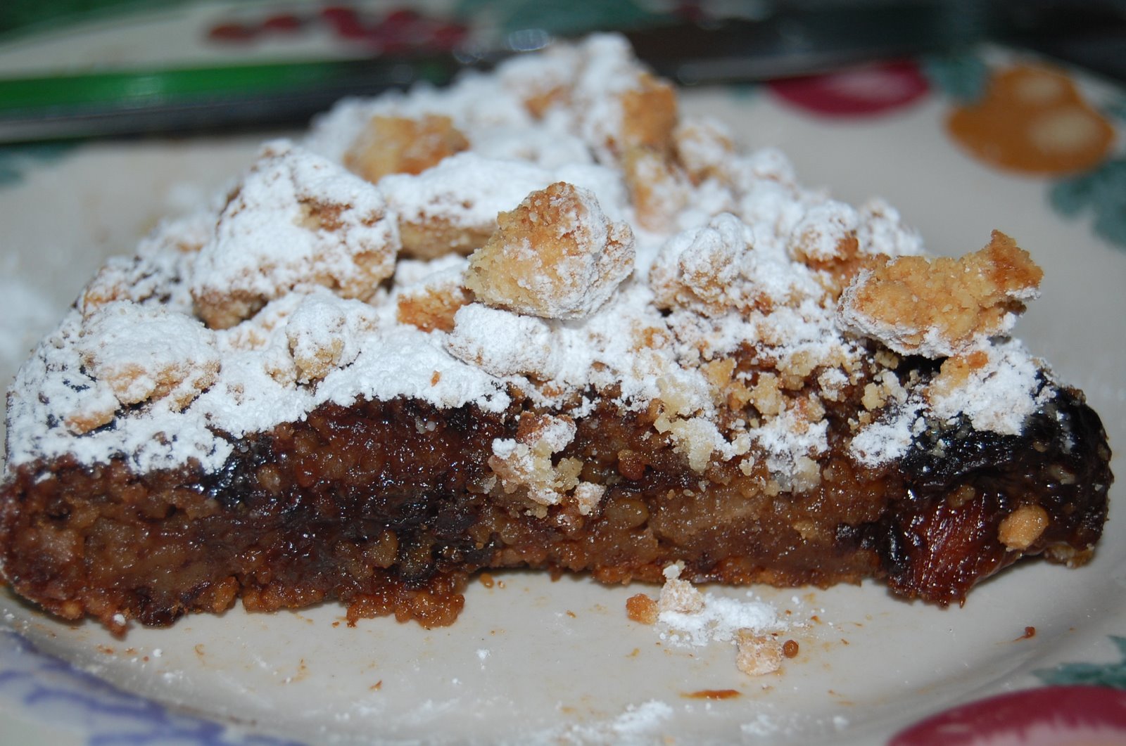 Chef Jeenas food recipes: Prune Pudding Recipe with Almond Crumble Top ...
