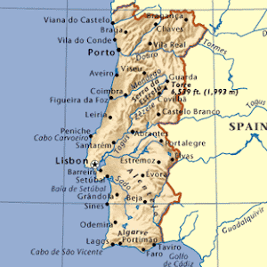 Playas De Portugal Mapa | Mapa