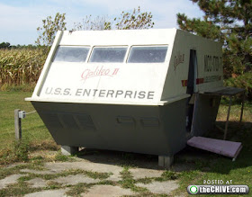Shedworking: Homemade USS Enterprise Galileo 2
