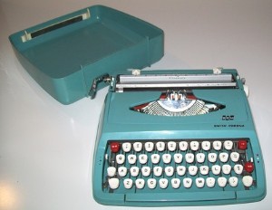 Gumbo Lily: Old-school typing flashback ....