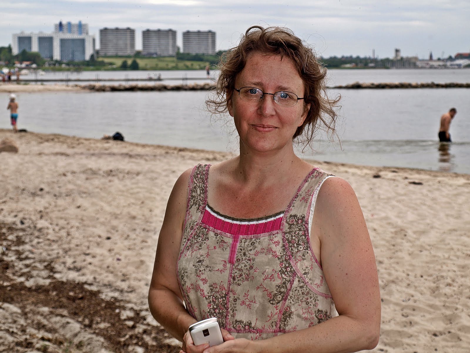 Anita Thomhave Simonsen: Rebæk strand ved Kolding...