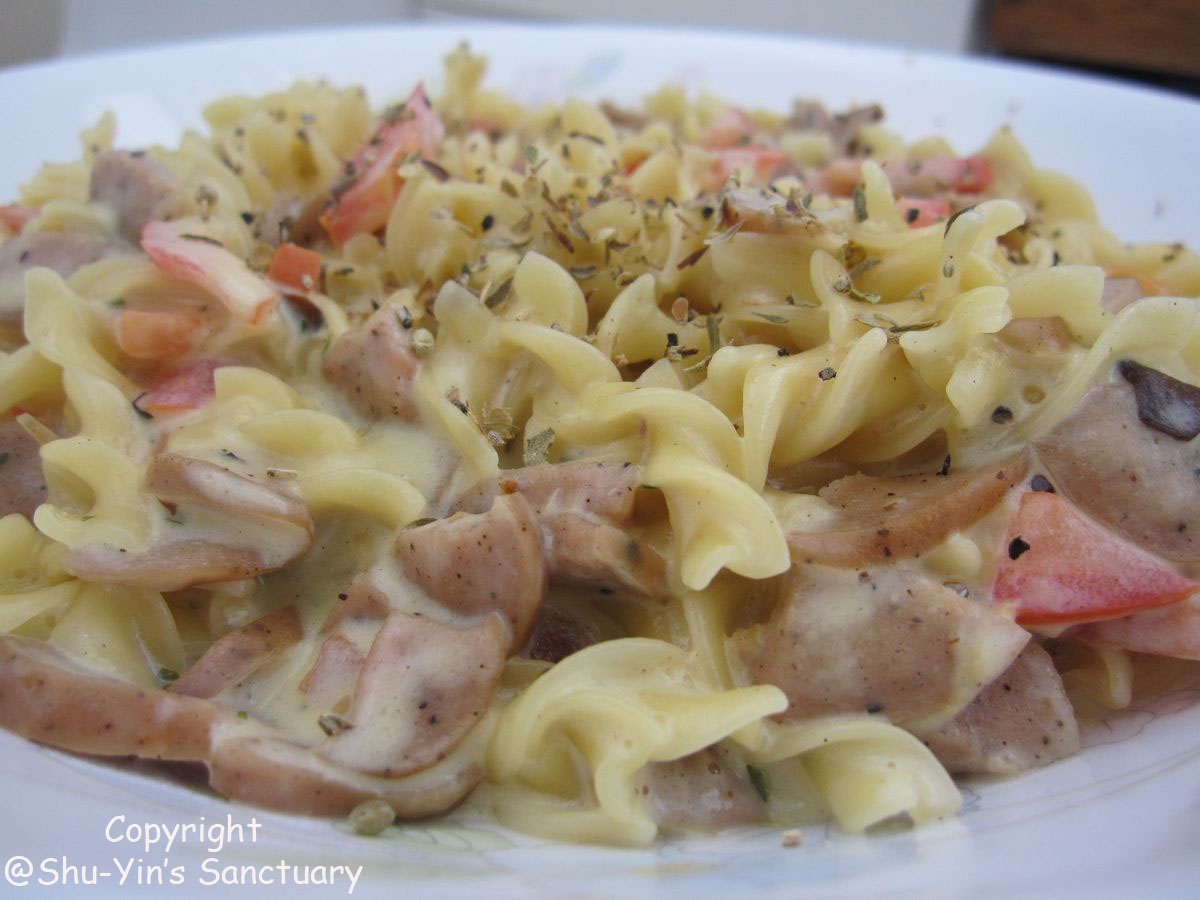 Shu-Yin's Sanctuary: Damn Good Pasta