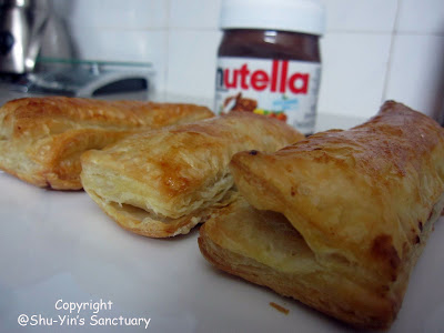 Shu-Yin's Sanctuary: Mini Nutella Puffs