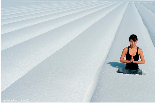 Bliss in Print: YOGA + SNOW